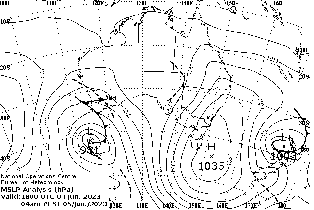 Australian Weather News -- 05 JUN 2023