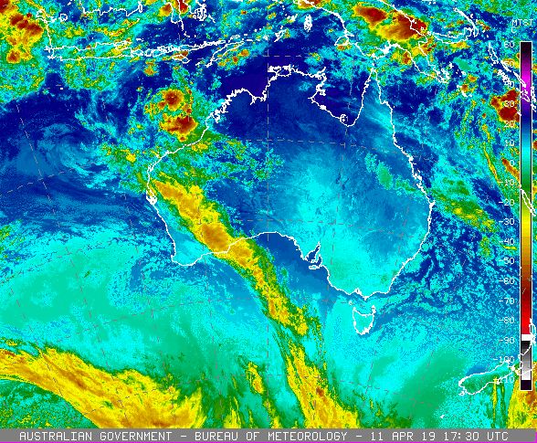 Australian Weather News -- 12 APR 2019