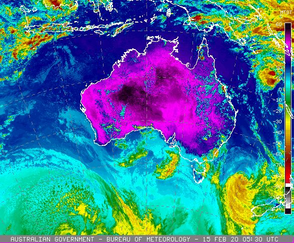 Australian Weather News -- 15 FEB 2020