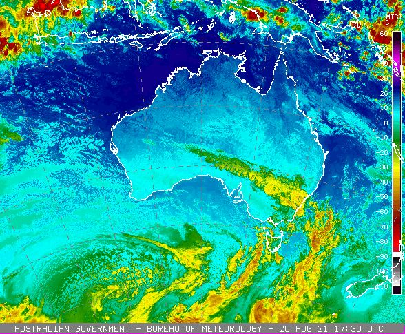 Australian Weather News -- 21 AUG 2021